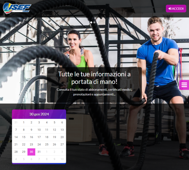 App ISEF: La tua palestra sempre con te - ISEF